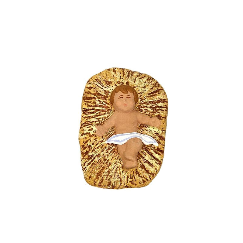 Jesus on straw